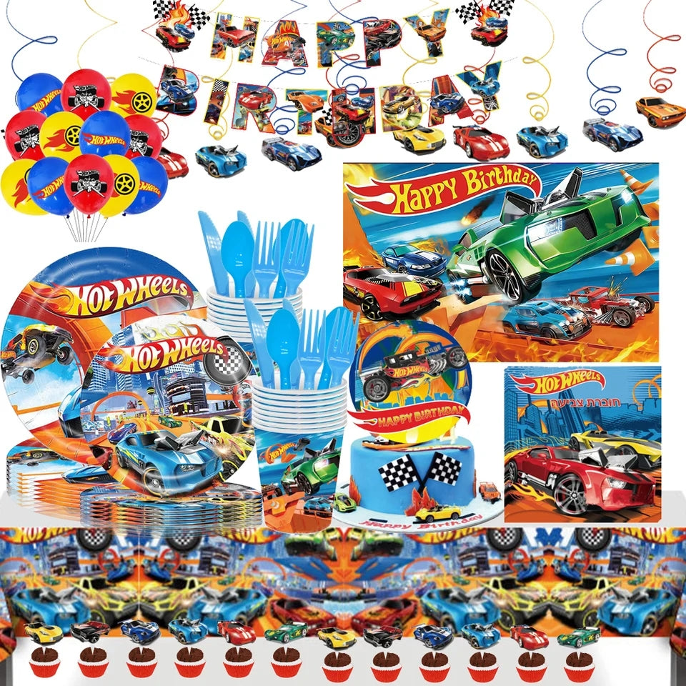 Hot Wheels Ultimate Party Decorations – Preppy Kids (Grand Bazaar)