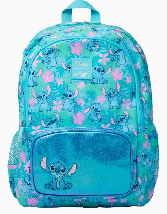Smiggle Stitch Blue Hawaiian Backpack | Preppy Kids Trinidad