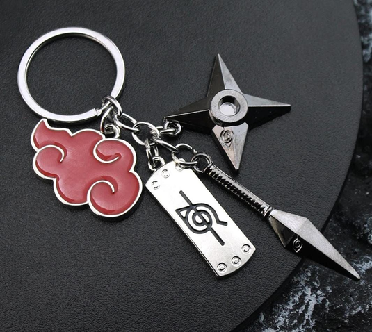 Naruto Akatsuki Accessories KeyChain | Preppy Kids Trinidad