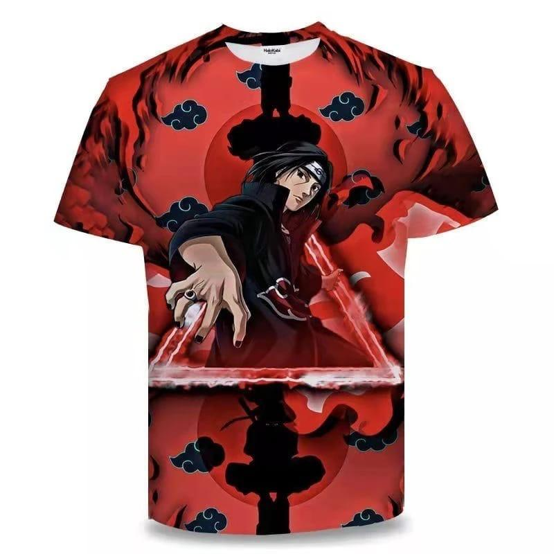 Naruto Akatsuki Itachi Tshirt | Preppy Kids Trinidad
