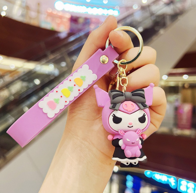 Sanrio Kuromi Key Chain Design 2 | Preppy Kids Trinidad
