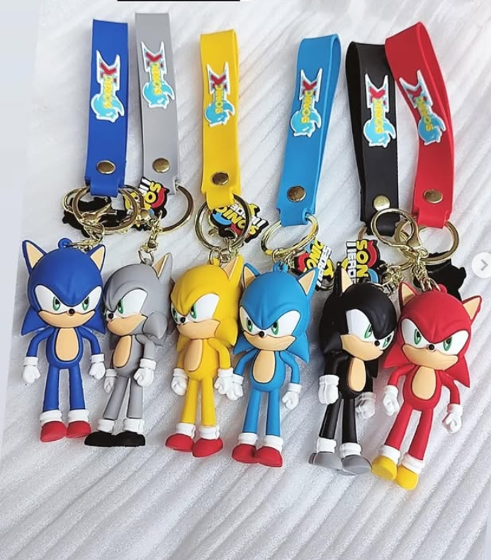 Sonic 3 Keychain | Preppy Kids Trinidad