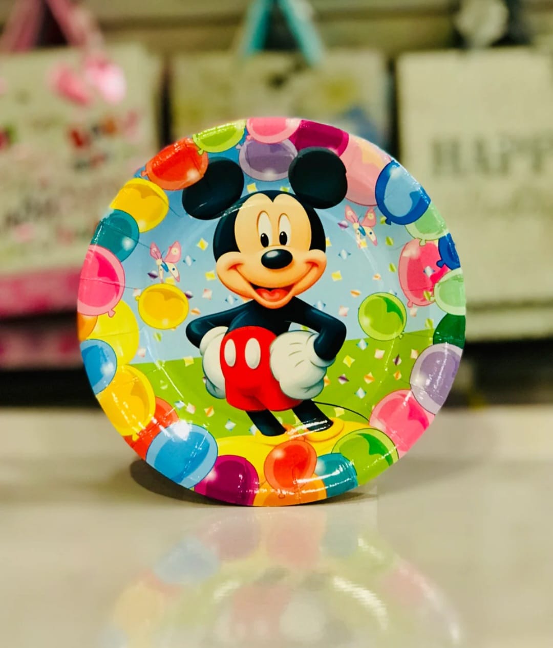 Mickey mouse 7" Plates(Pack of 6) – Preppy Kids (Grand Bazaar)