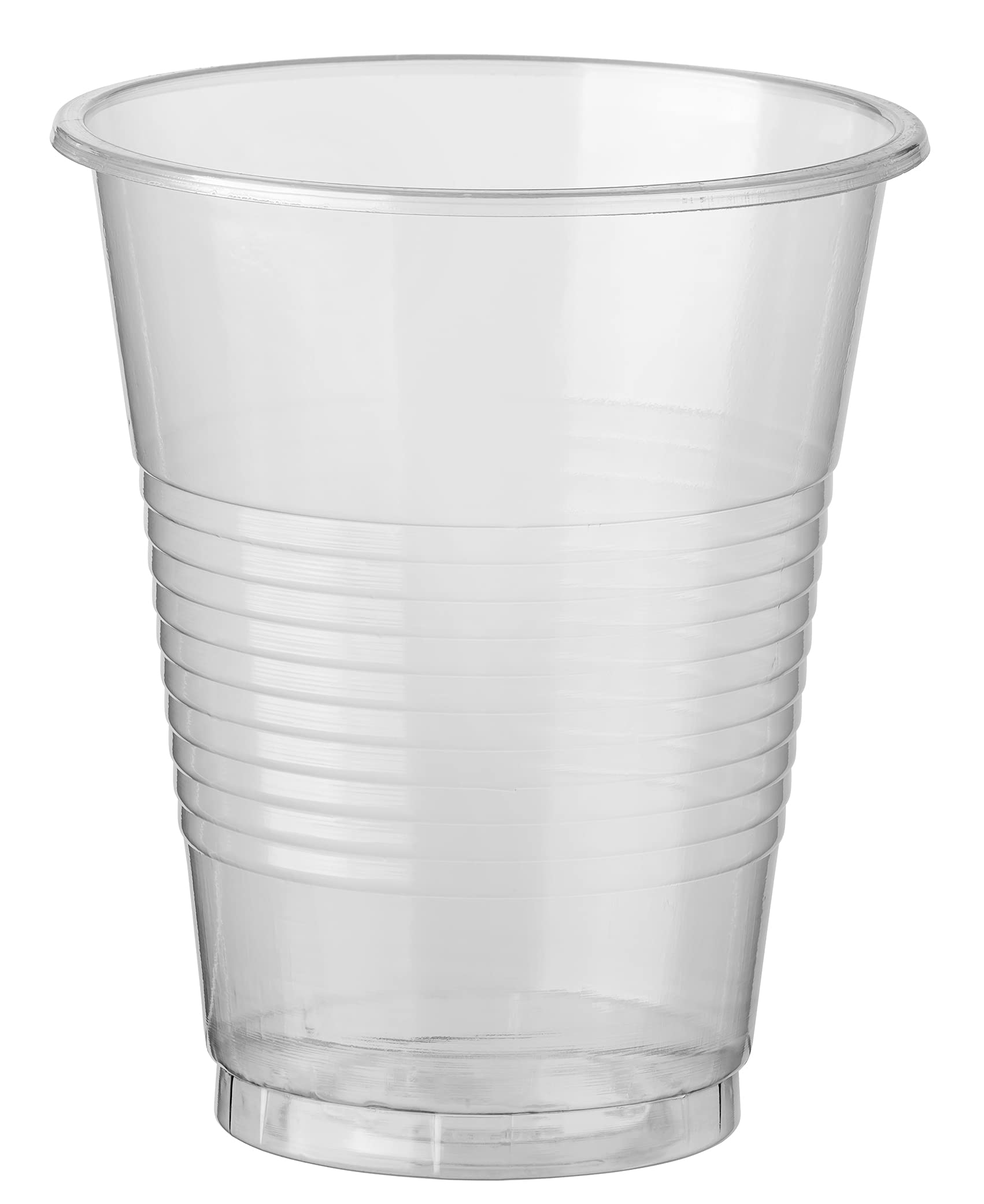 Clear Plastic 8oz Drinking Cups (10 PCS) | Preppy Kids Trinidad