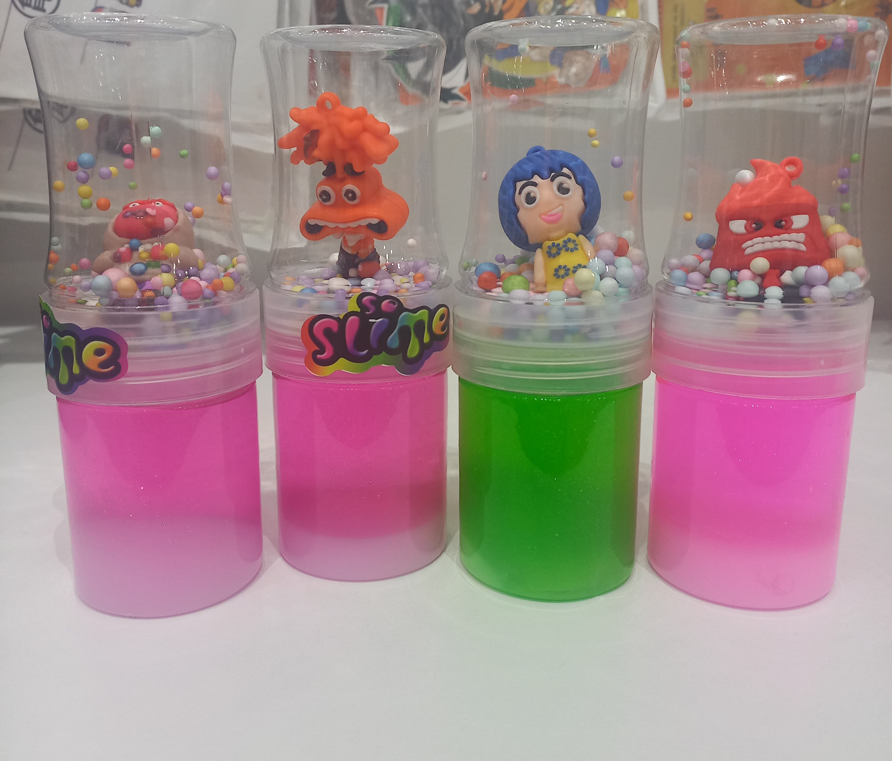 Slime with Inside Out Figurine – Preppy Kids Trinidad