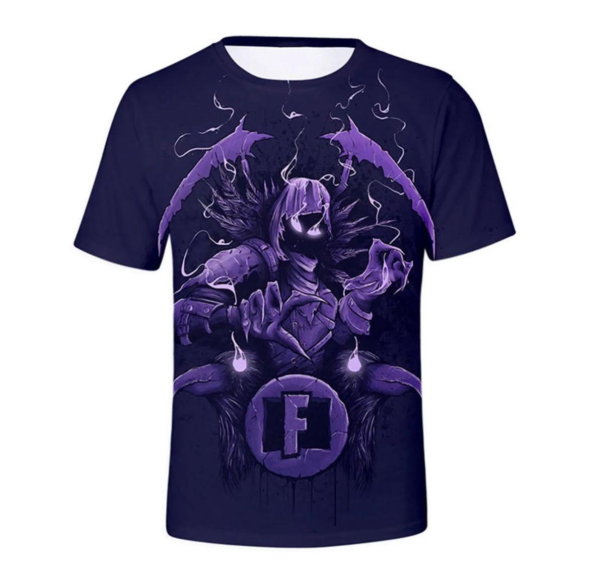 Fortnite Tshirt - Raven (Dark theme) | Preppy Kids Trinidad