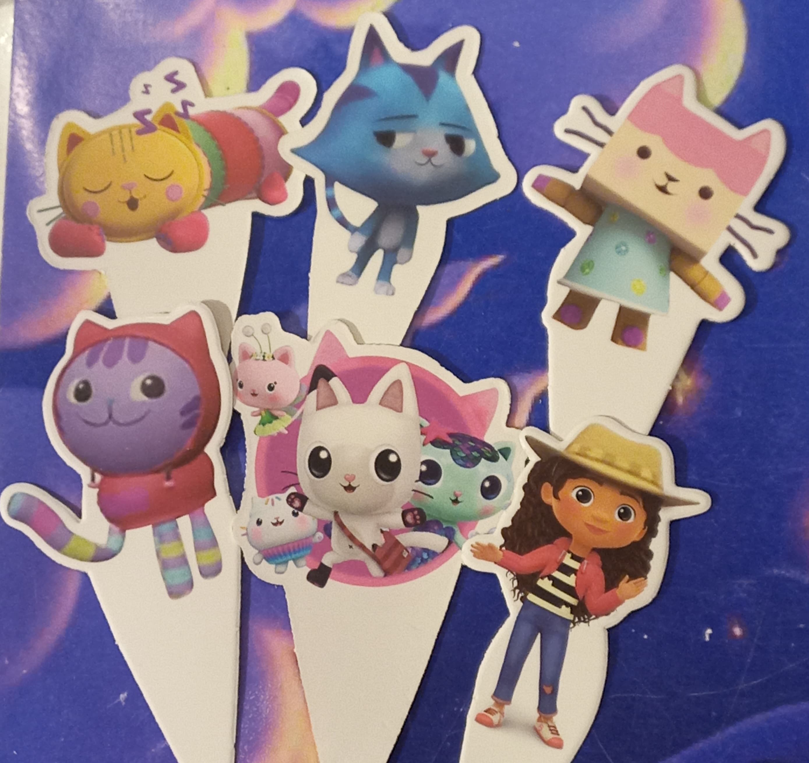 Gabby Dollhouse Cupcake Toppers (24PCS) | Preppy Kids Trinidad