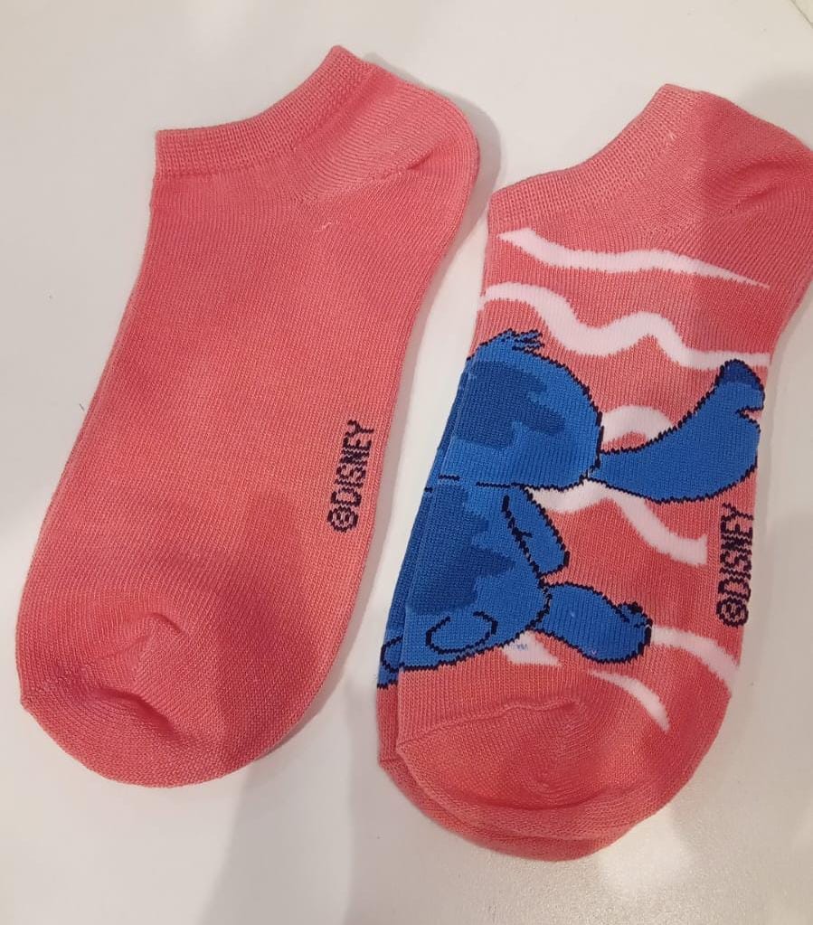 Stitch Dark Pink Socks (2 Pairs) | Preppy Kids Trinidad