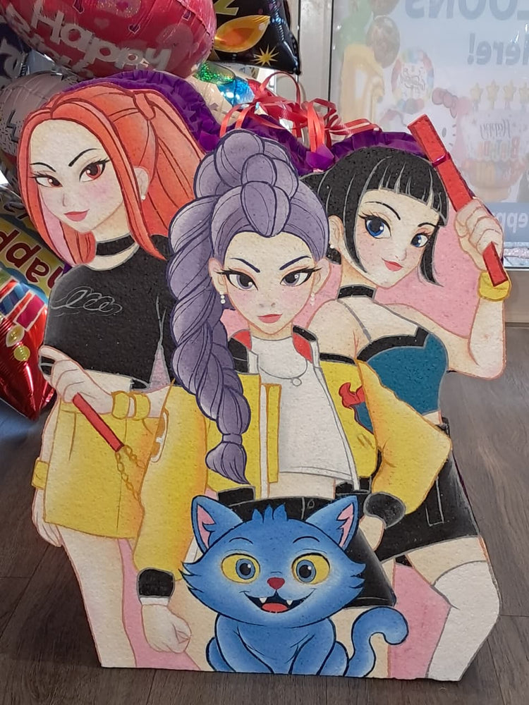 Kpop Demon Hunters Huntrix Pinata | Preppy Kids Trinidad