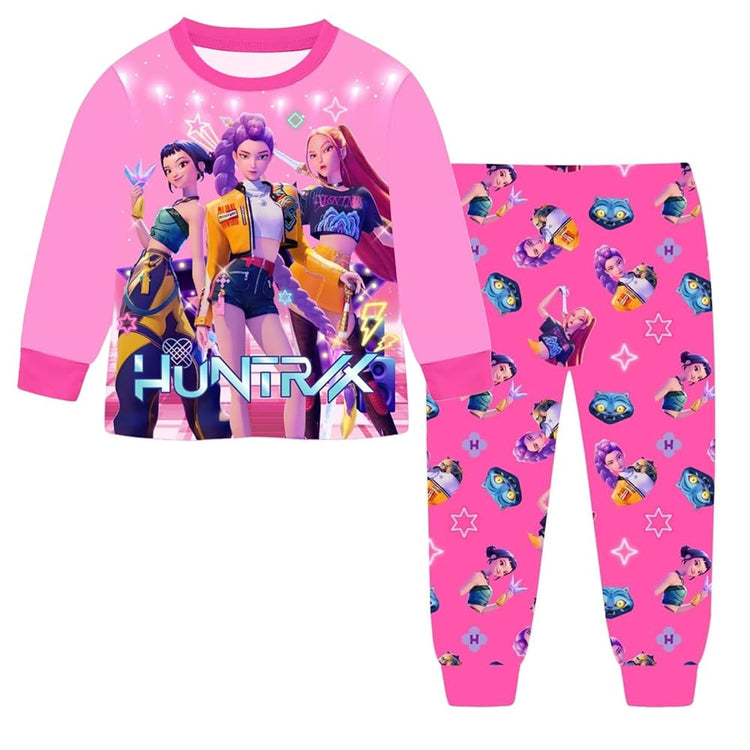 Kpop Demon Hunter Huntrix Pajamas – Preppy Kids Trinidad