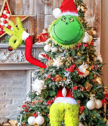 Grinch arm and legs tree decor | Preppy Kids Trinidad