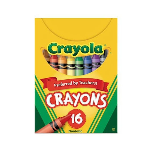 Crayola Crayons (16 Crayons) – Preppy Kids Trinidad
