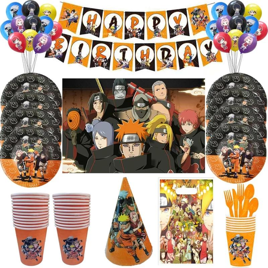 Naruto Alliance Party Decorations package – Preppy Kids Trinidad