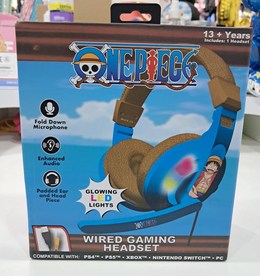 One Piece Gaming Headset – Preppy Kids Trinidad