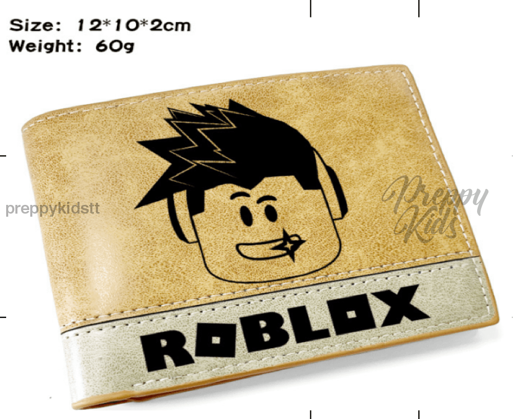 Roblox WALLET (Brown) | Preppy Kids Trinidad