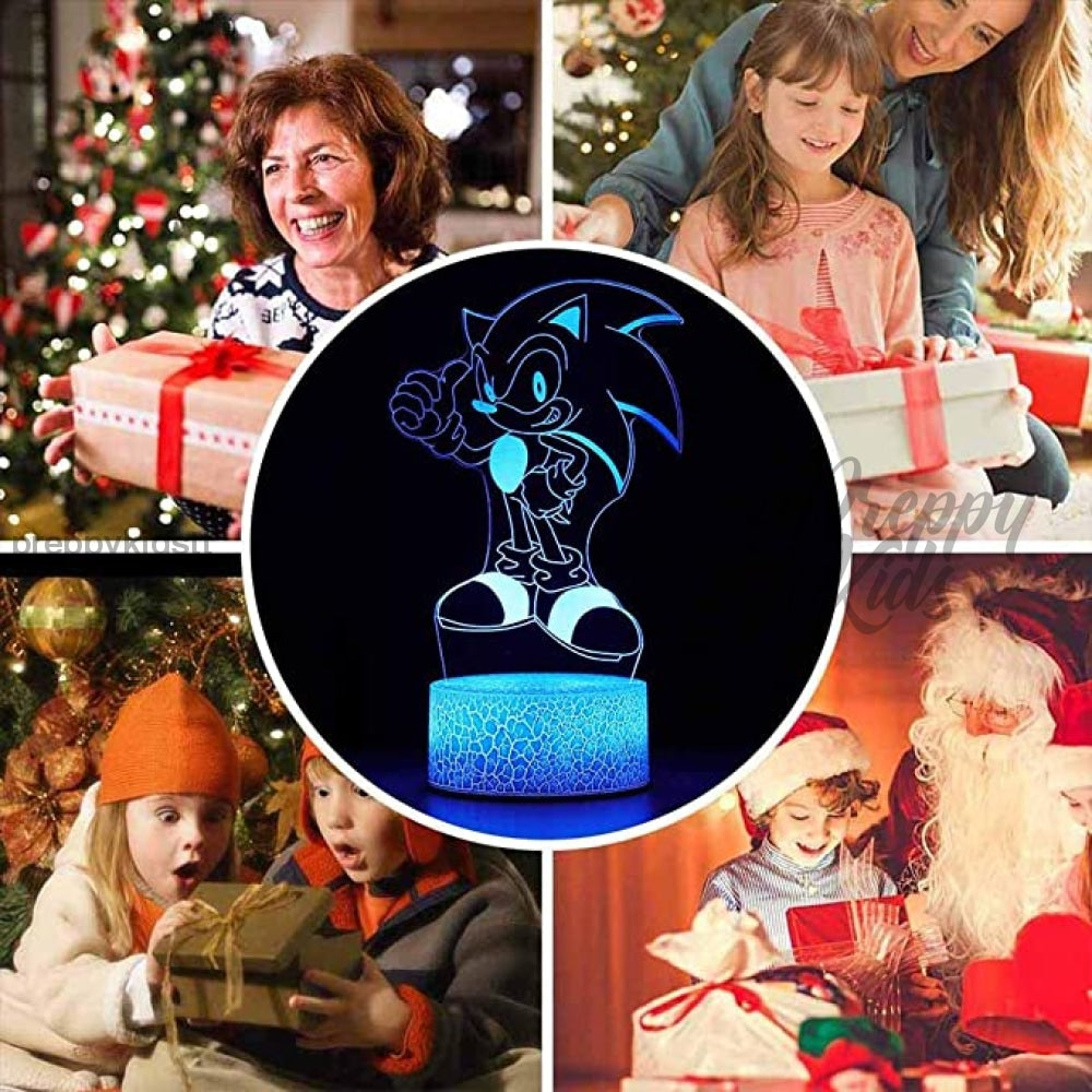 Sonic Night Light 16 Colours – Preppy Kids (Grand Bazaar)